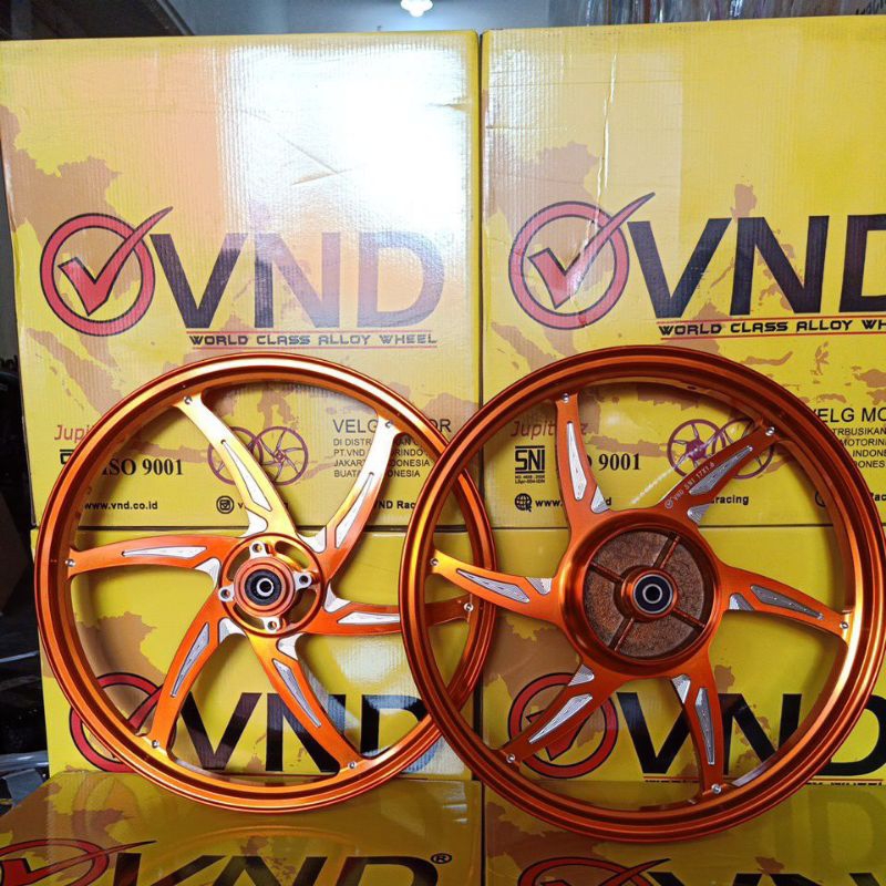 Jual VND Velg Racing Six Star V2 140x17 & 160x17-Jupiter Z/Jupiter Mx ...