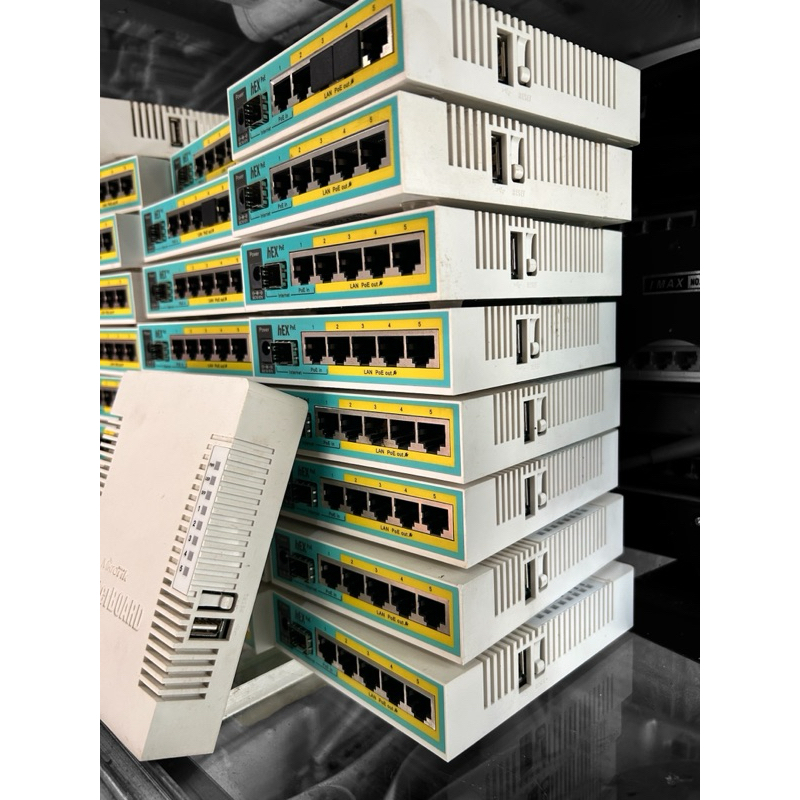 Jual Mikrotik Routerboard hEX POE RB960PGS 5Port Gbe 1port Sfp Mipsbe ...