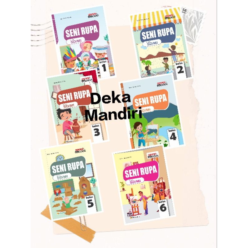 Jual Buku Seni Rupa untuk SD/MI kelas 1 2 3 4 5 dan 6 Kurikulum Merdeka Penerbit Wahana | Shopee ...