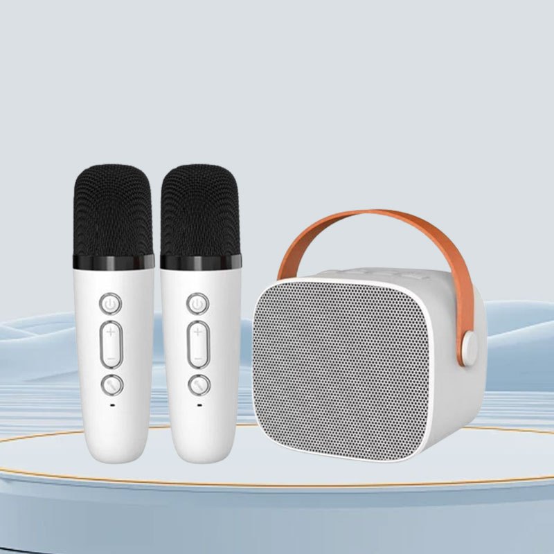 Jual 【COD】Speaker Bluetooth Karaoke 2 Mic Set Speaker karoke Stereo Amplifier Party Wireless ...