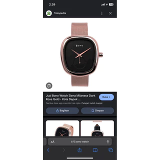 Jual bono watch Harga Terbaik & Termurah Mei 2024 | Shopee Indonesia