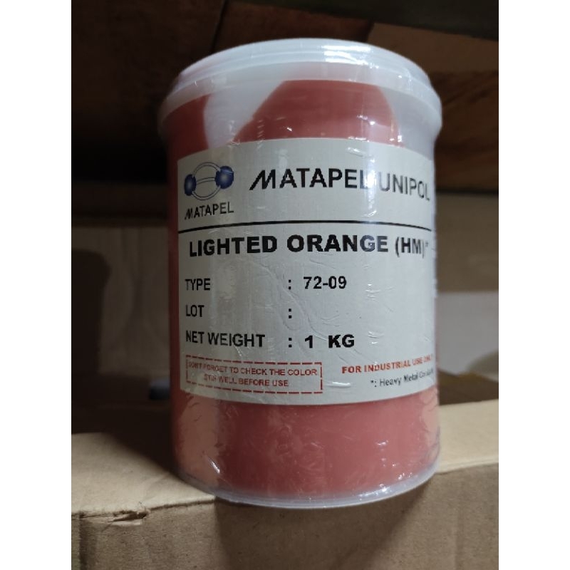 Jual Pewarna Pigmen Matapel Lighted Orange | Shopee Indonesia