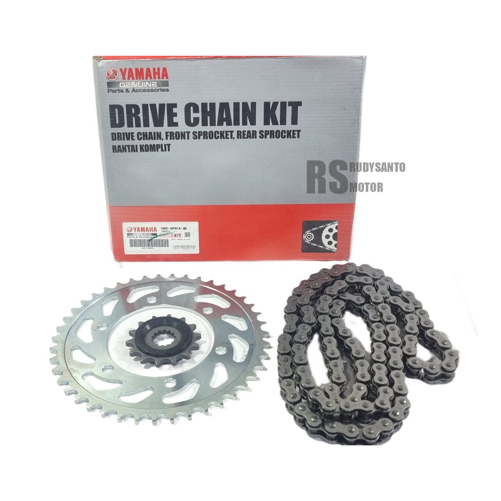 Jual Gear Gir Set Gearset Drive Chain Kit Yamaha R25 R 25 MT 25 MT25 Original 1WD-WF01A-00 ...