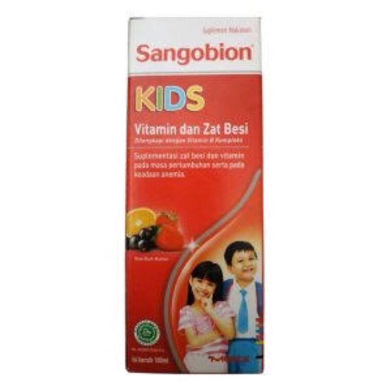 Jual Sangobion Kids sirup 100ml | Sangobion Kid | Sangobion ...