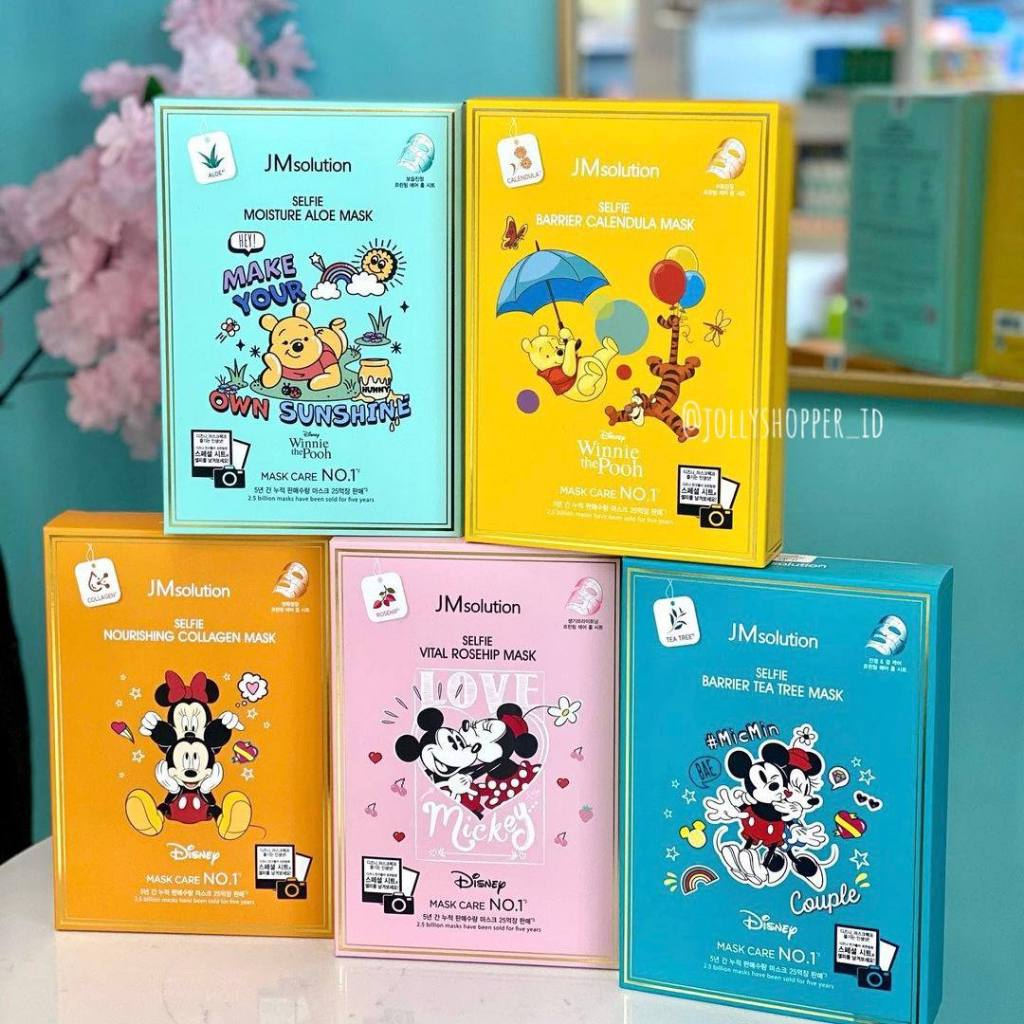 Jual JM Solution Disney Limited Edition Disney Selfie Mask (1pc 30ml ...