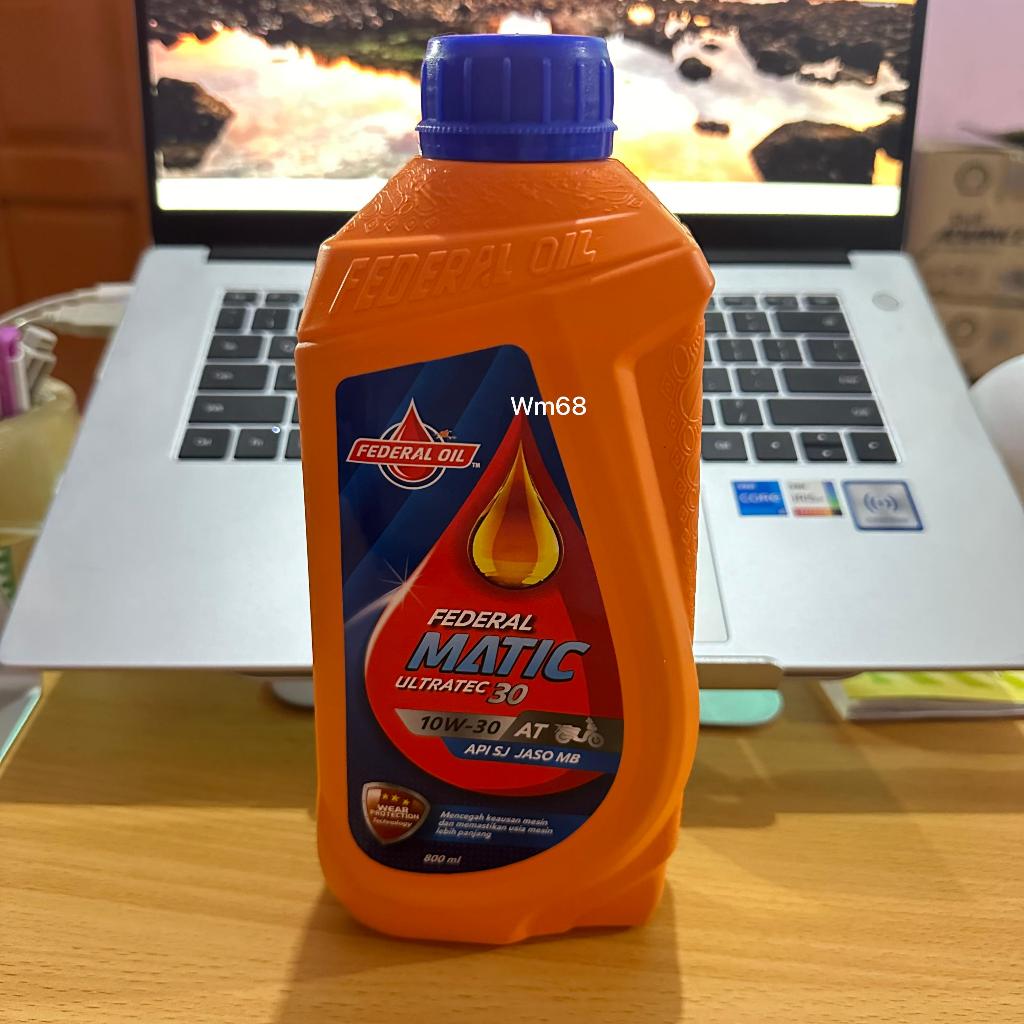 Jual READY OLI federal metik botol kuning 800ml dan biru 800 ml ...