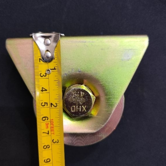 Jual Roda pagar besi type V siku 80 mm / 3 inch galvanis gate wheel ...