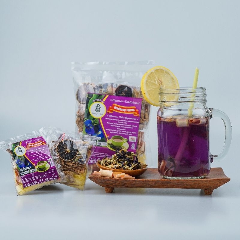 Jual Sekar Jawi Telang Wedang Rempah 125 gram Minuman Tradisional Free ...