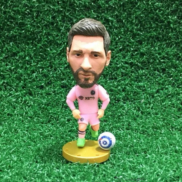 Jual Miniatur Figure Miami Lionel Messi Football Soccer Figurine Leo ...