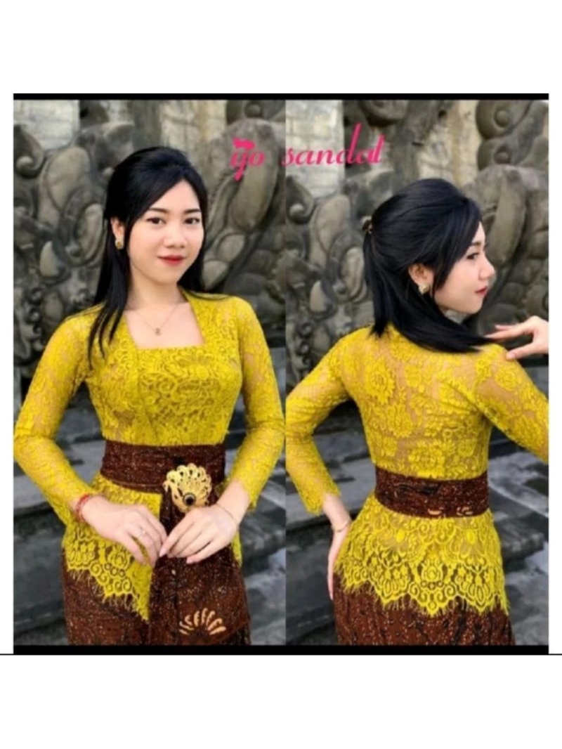 Jual ( BISA COD ) kebaya bali terbaru 2025 Francis borkat KUTUBARU kebaya wisuda | Shopee Indonesia