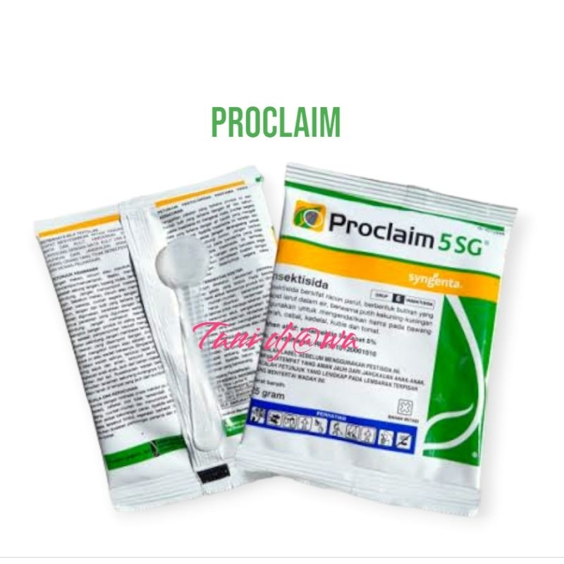 Jual Insektisida PROCLAIM 5 SG 25 gram | Shopee Indonesia