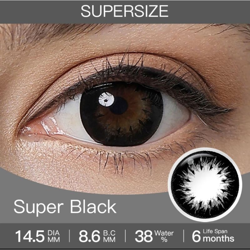 Jual Magister Color Contact Lens Softlens Minus Dia 14.5mm Supersize ...