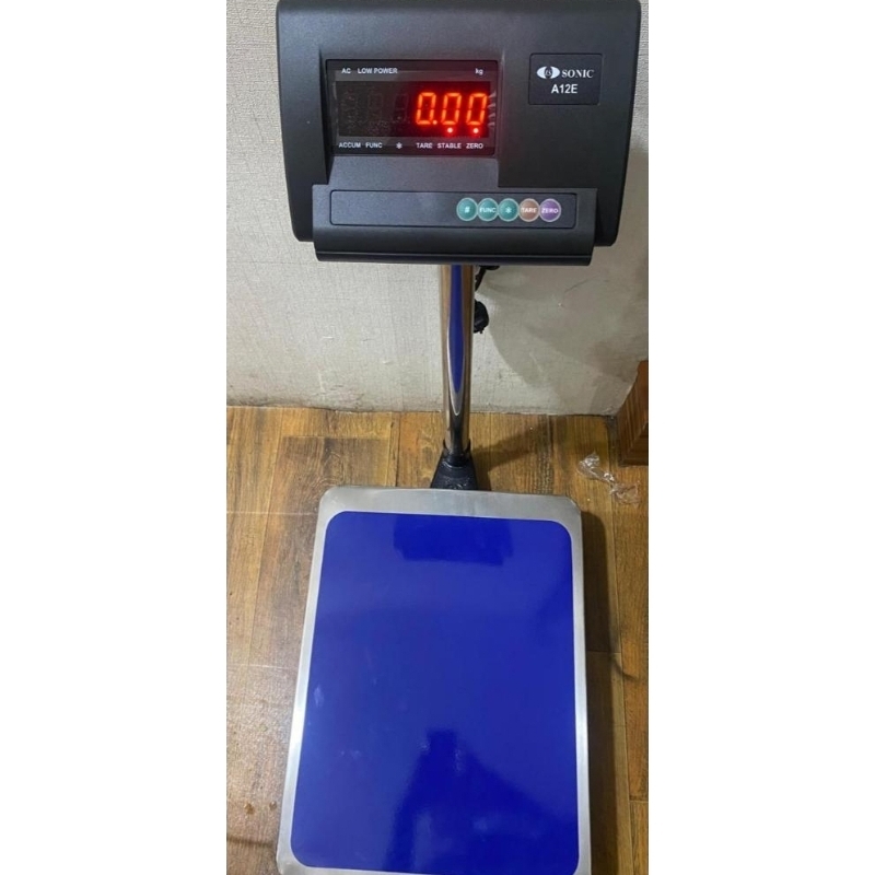Jual Timbangan duduk digital Sonic A12E 150Kg tanpa pagar | Shopee Indonesia