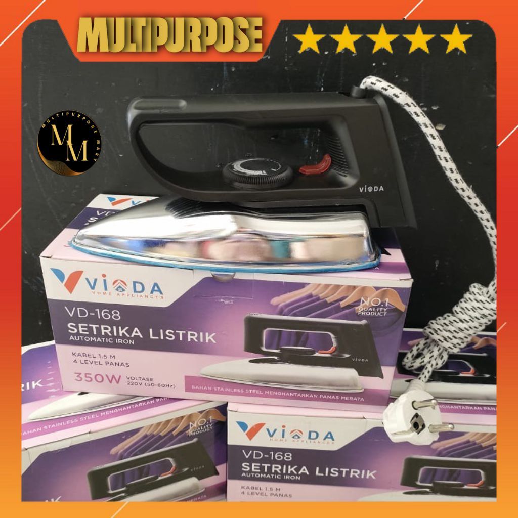 Jual SETRIKA LISTRIK VIODA / ALAT MENYETRIKA / SETRIKA PAKAIAN ...