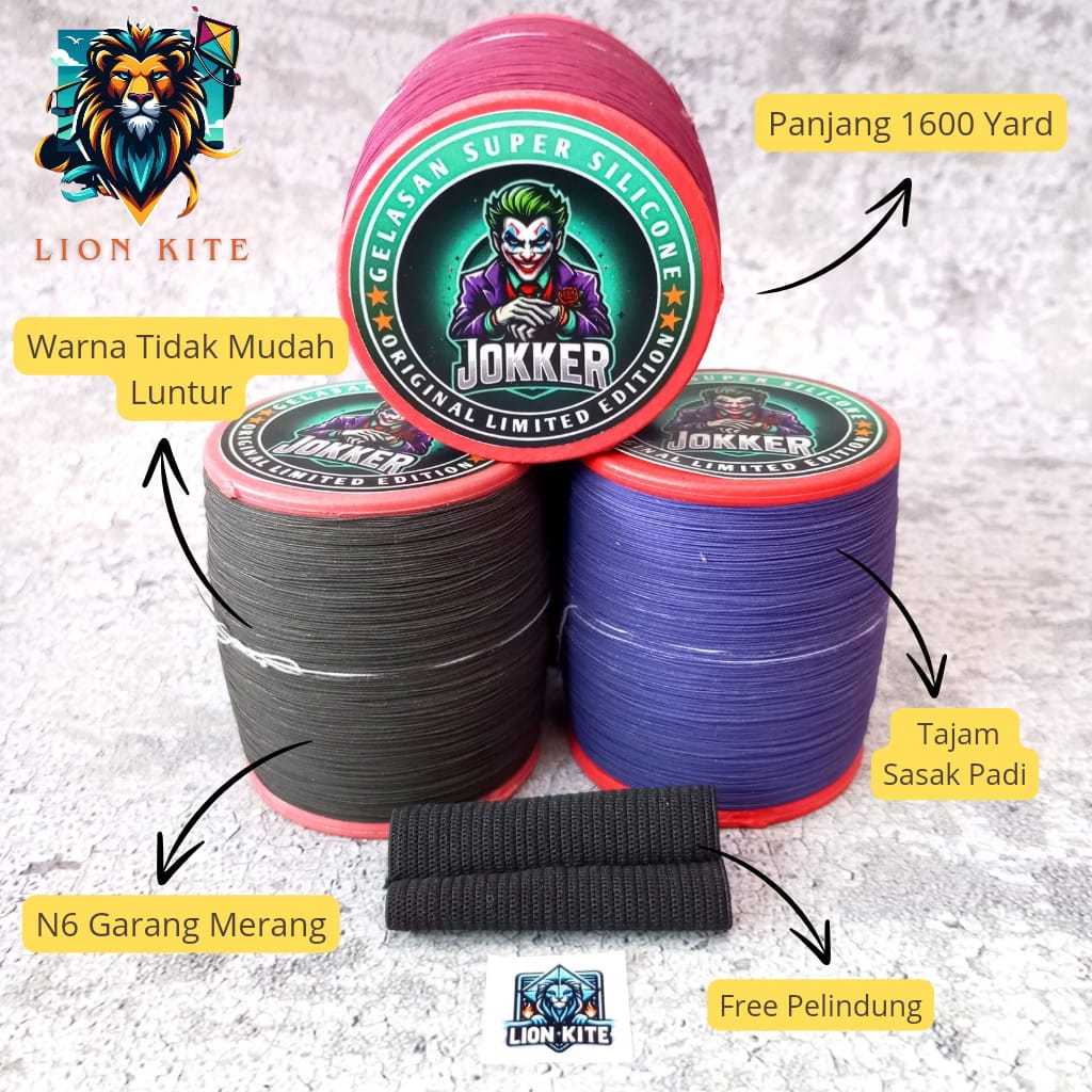 Jual Senar Gelasan Layangan Joker 1600 Yard (BELI 10 LEBIH HEMAT ...