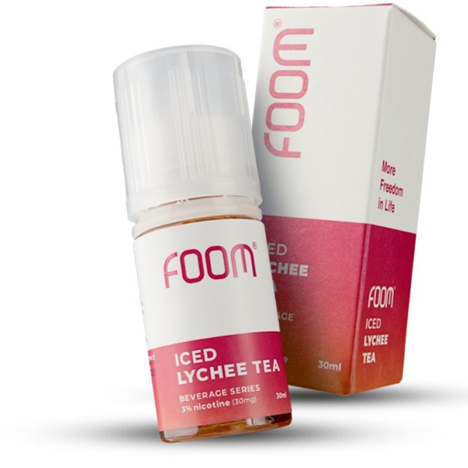 Jual Foom ICED LYCHEE TEA Salt Nic 30ML by Foom Lab Global | Shopee ...