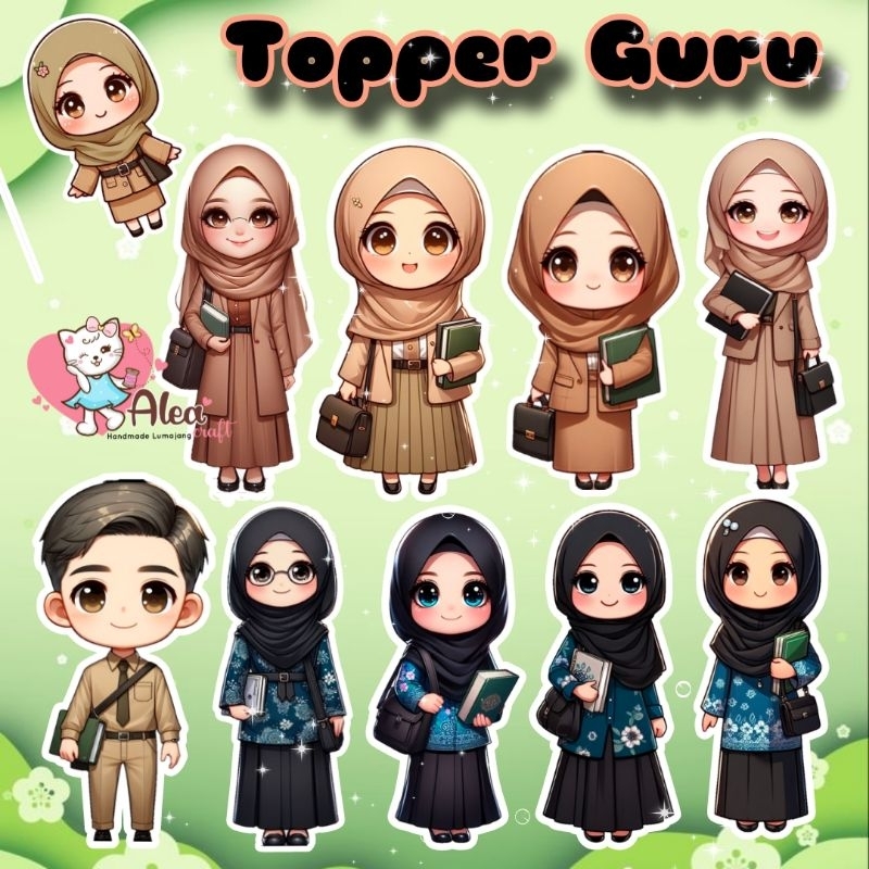 Jual Topper Guru Pelengkap Buket Topper Hari Guru | Shopee Indonesia