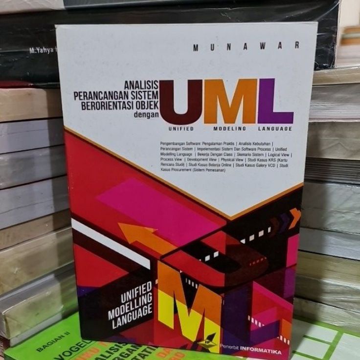 Jual Free Shipping Analisis perancangan sistem berorientasi objek dengan UML By Munawar | Shopee ...