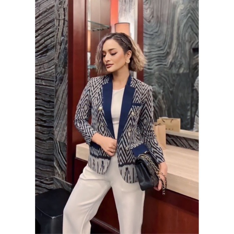 Jual Blazer Tenun Etnik | Shopee Indonesia