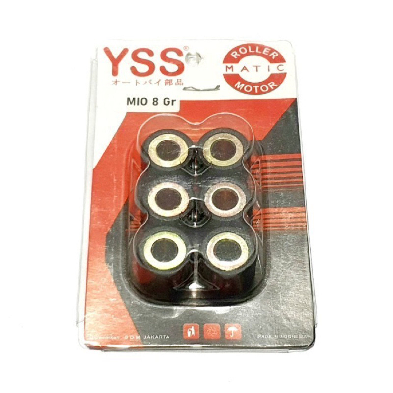 Jual ROLLER SET YSS MIO KARBU - 8 GRAM | Shopee Indonesia