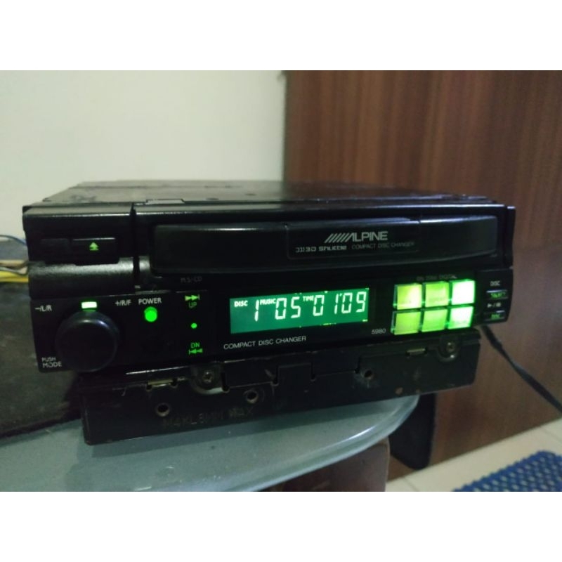 Jual head unit alpine 3 disc vintage collector item | Shopee Indonesia