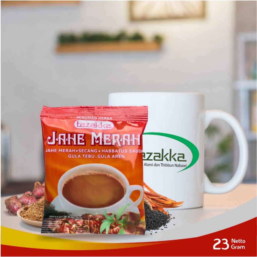 Jual Minuman Jahe Merah Gula Aren Serbuk Asli Original Kemasan Sachet ...