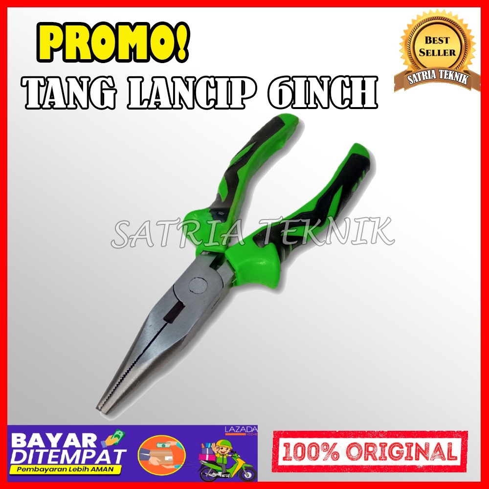 Jual YUKIDO Tang 6 Inch Lancip Harga Satuan 100% ORIGINAL | Shopee ...