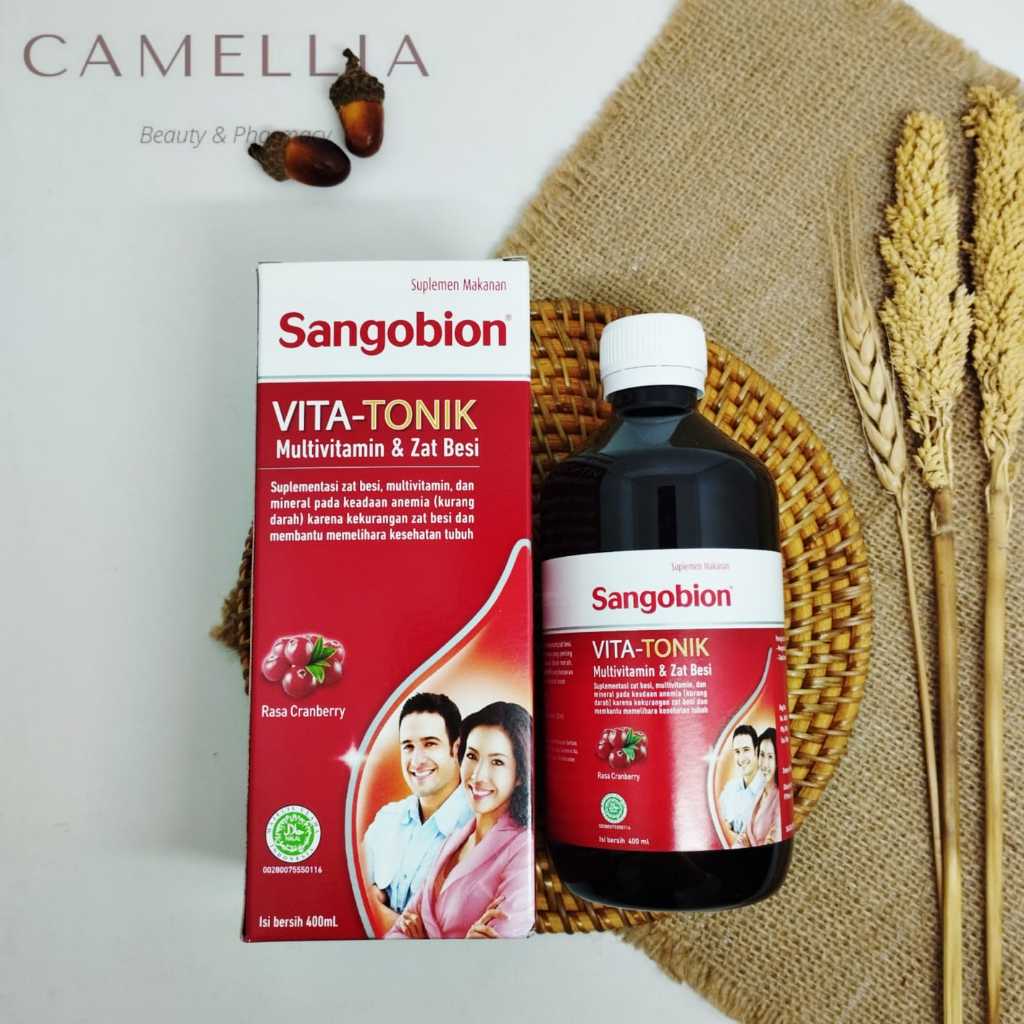 Jual Sangobion Vita Tonik Sirup 400 ml | Shopee Indonesia