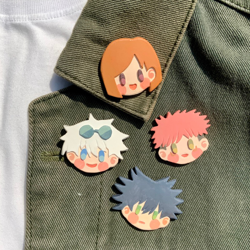 Jual Jujutsu Kaisen Clay Pin/Magnet Kulkas | Shopee Indonesia