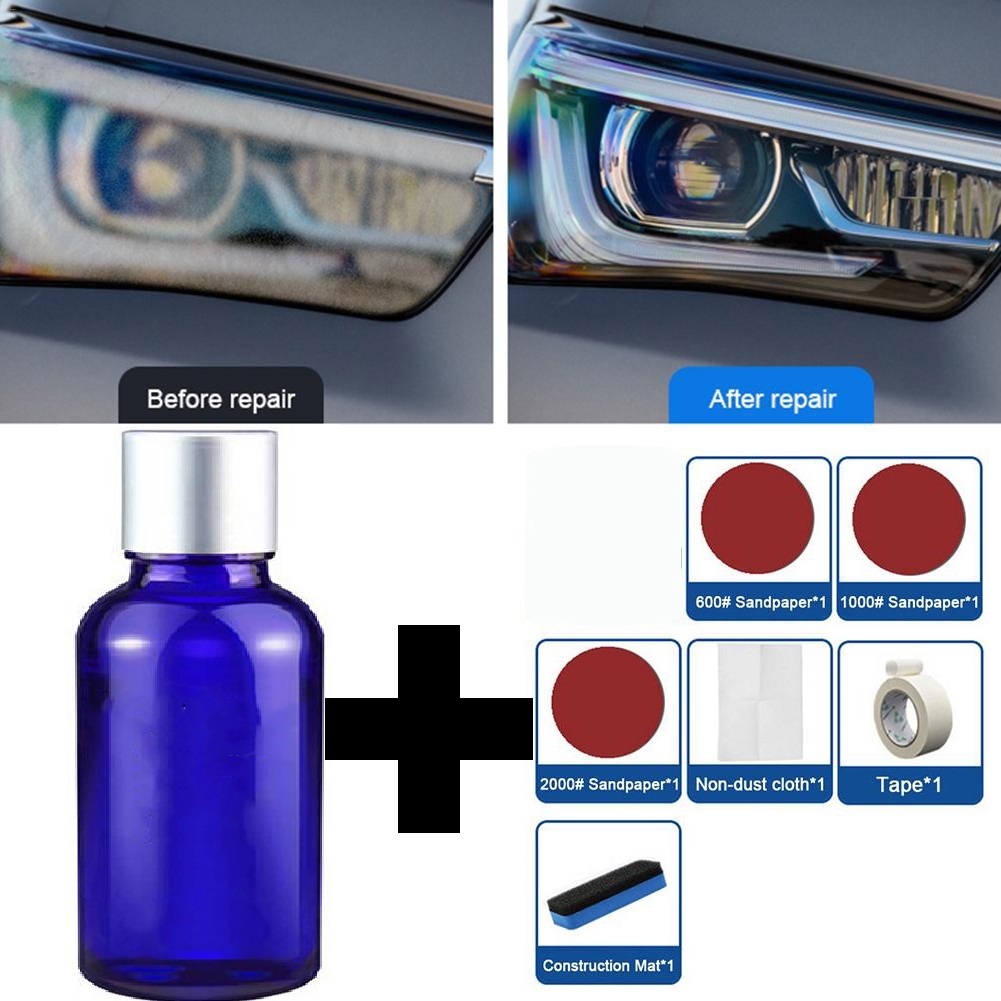 Jual PAKET CLEAR COATING + REPARASI RESTORASI POLES MIKA LAMPU MOBIL ...