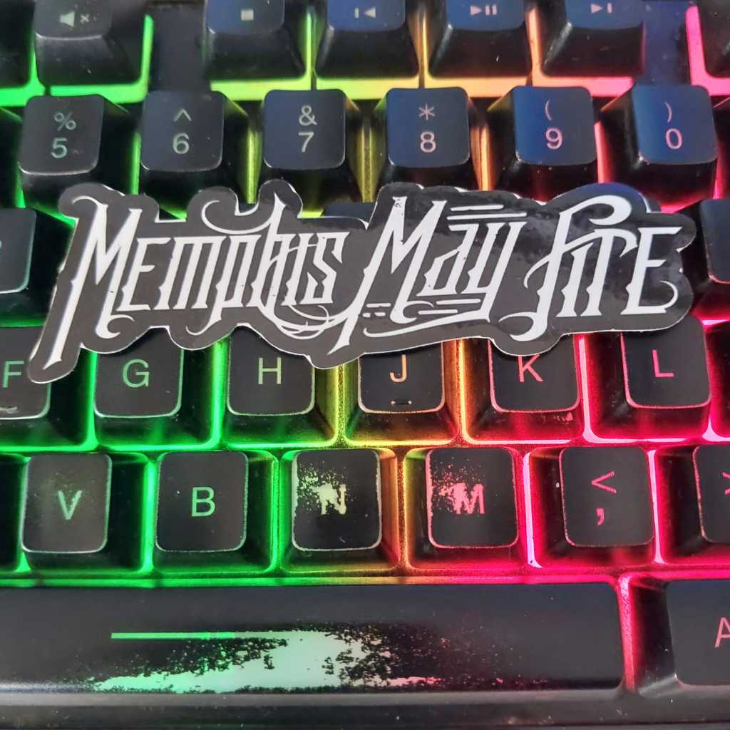 Jual STIKER MEMPHIS MAY FIRE - STIKER MUSIK BAND METAL / PUNK ...