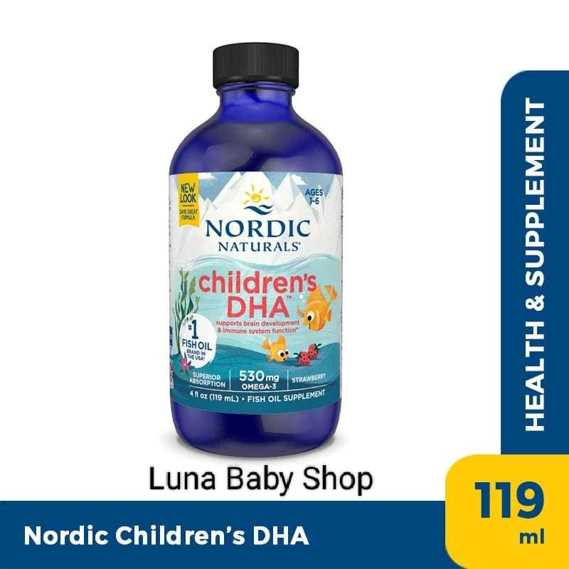 Jual Nordic Naturals Children's DHA 530mg/Suplemen DHA Anak 1-6Tahun ...