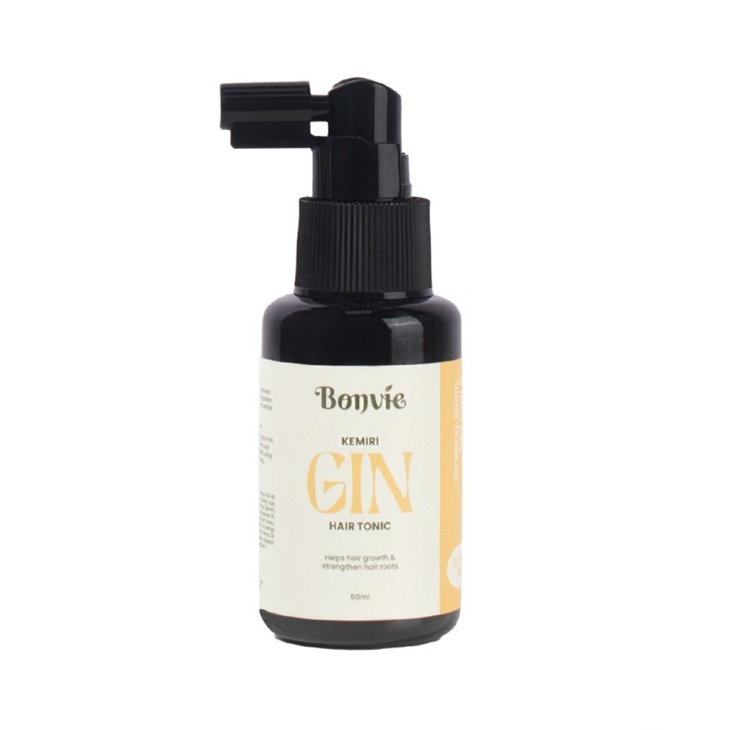 Jual BONVIE Kemiri Gin Tea Hair Tonic 60ml Anti Hairfall Rambut Rontok ...