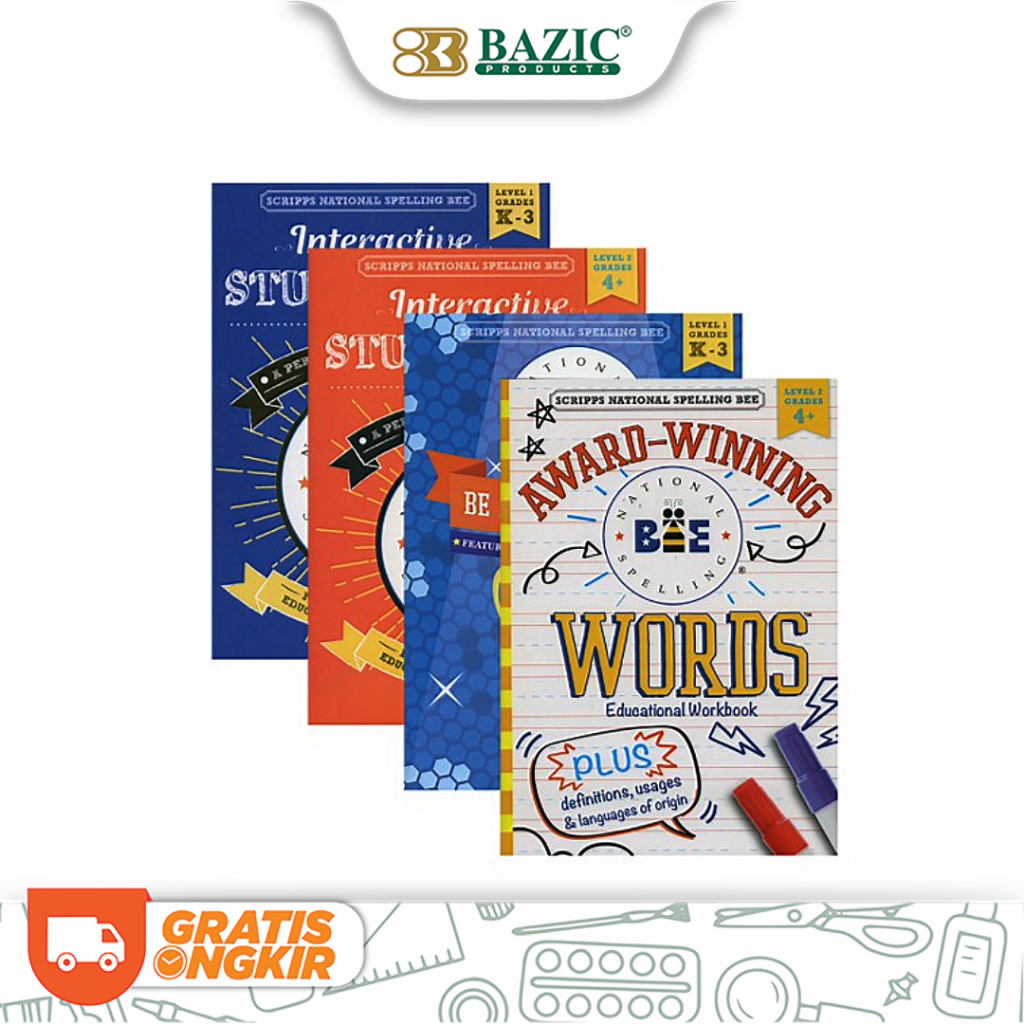 Jual Bazic Spelling Bee Workbook - Buku Anak | Shopee Indonesia