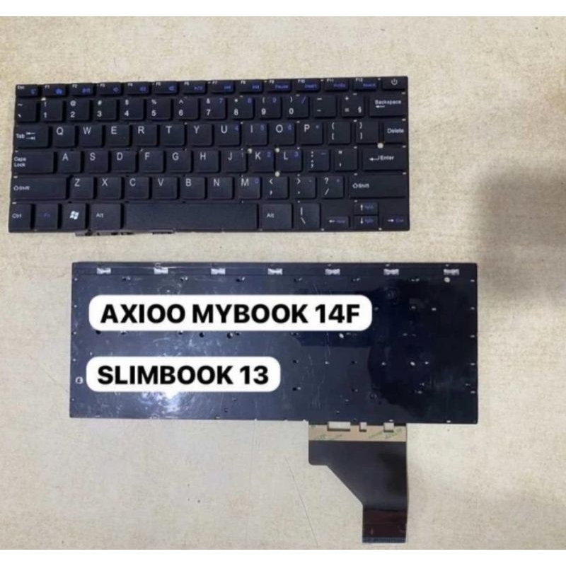 Jual KEYBOARD AXIOO MYBOOK 14F SLIMBOOK 13 FULL FREM | Shopee Indonesia