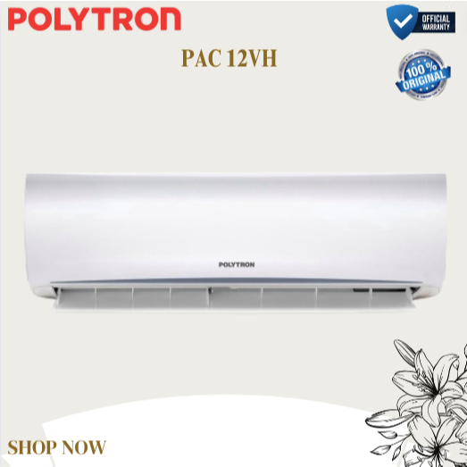 Jual POLYTRON AC 1 1/2 PK PAC 12VH AC DELUXE/PAC12VH/PAC-12VH/PAC 12VH ...