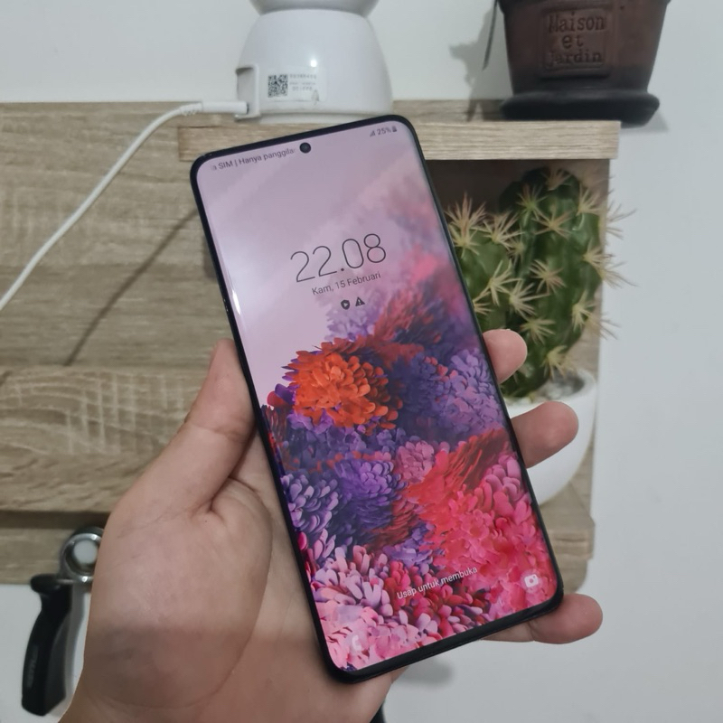 Jual Samsung S20 Plus Fullset Handphone Bekas Second | Shopee Indonesia