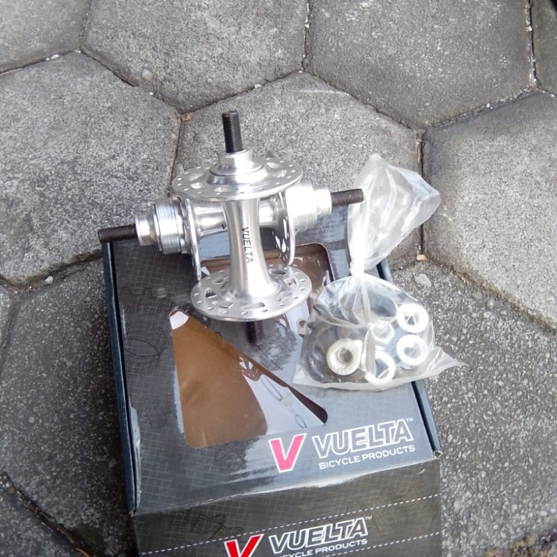 Jual HUB VUELTA SILVER 32 HOLE FIXIE FIXED GEAR 32H DOLTRAP AS RODA ...