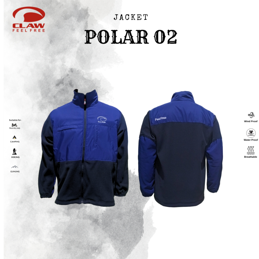 Jual Jaket Claw - Jacket Polar#02 - stylish - Polar - plar parasit ...