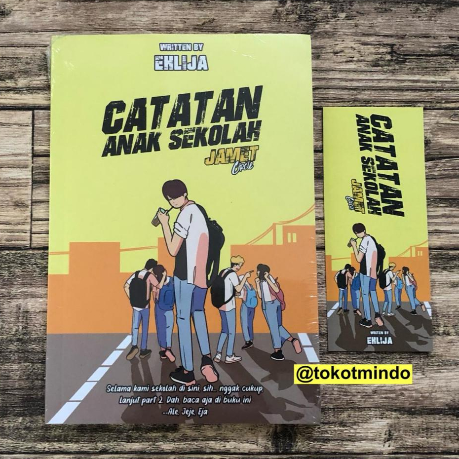 Jual ORIGINAL Novel JAMET CIRCLE : CATATAN ANAK SEKOLAH (Ehlija ...