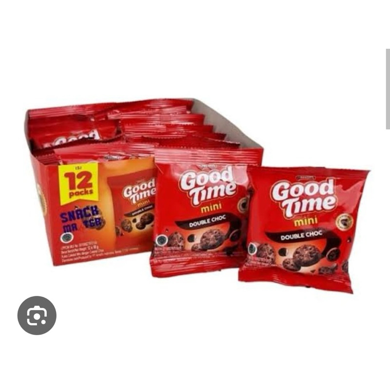 Jual Good Time Mini 18gram sachet Doublechoc | Shopee Indonesia