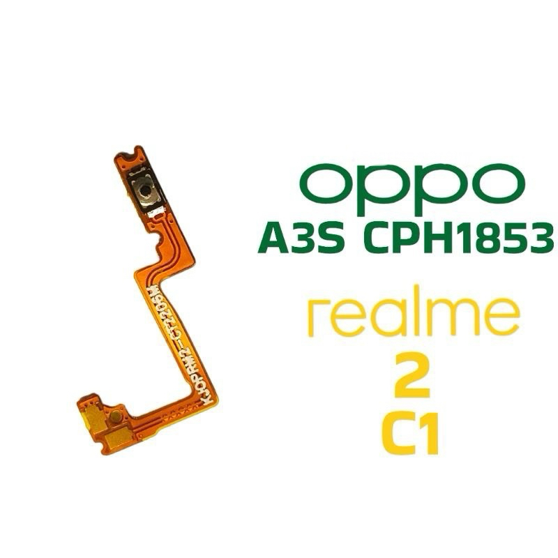 Jual FLEXIBLE FLEXIBEL POWER ON OFF / VOLUME OPPO A3S CPH1853 / CPH1803 | Shopee Indonesia