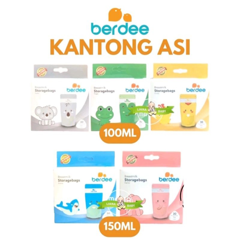 Jual BERDEE Kantong asi 100mlisi 30 pcs | Shopee Indonesia