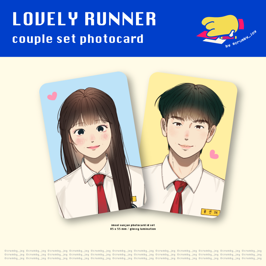 Jual Lovely Runner by @crumby_joy / Korean Drama Fanart Art Print ...