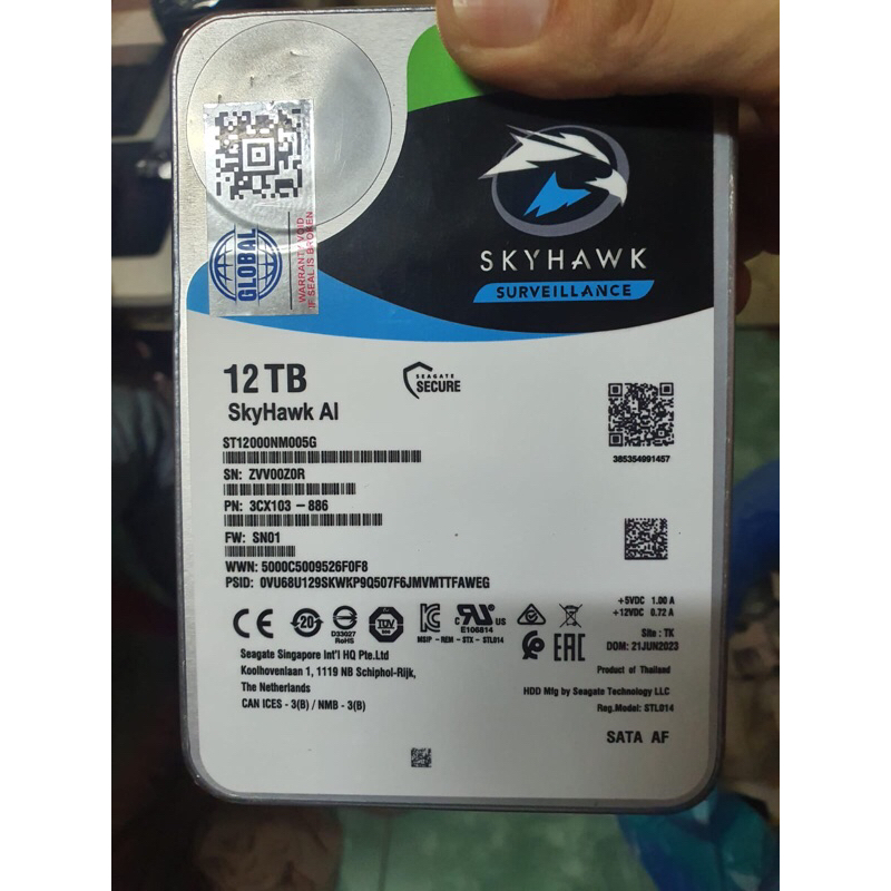Jual Harddisk Skyhawk 12TB Sata Internal PC / CCTV | Shopee Indonesia