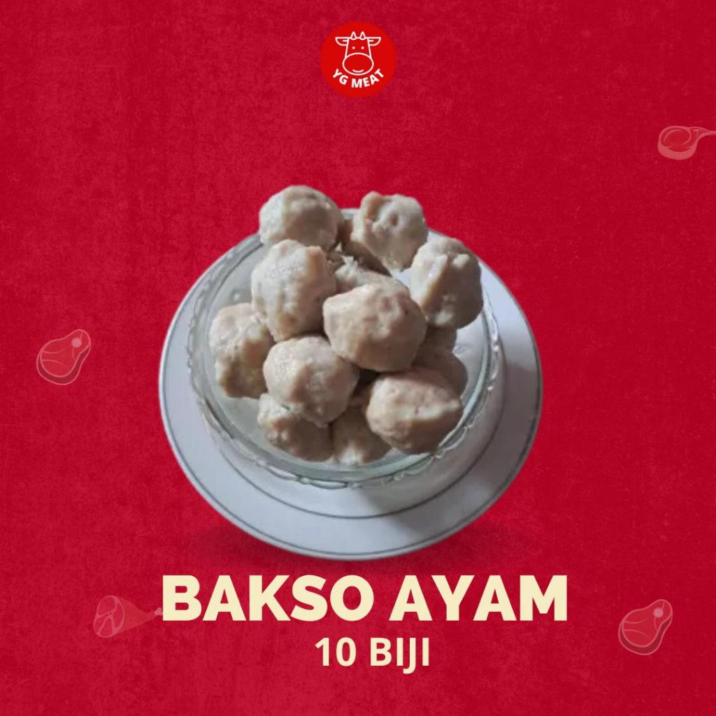 Jual Bakso Ayam Premium isi 10 biji | Shopee Indonesia