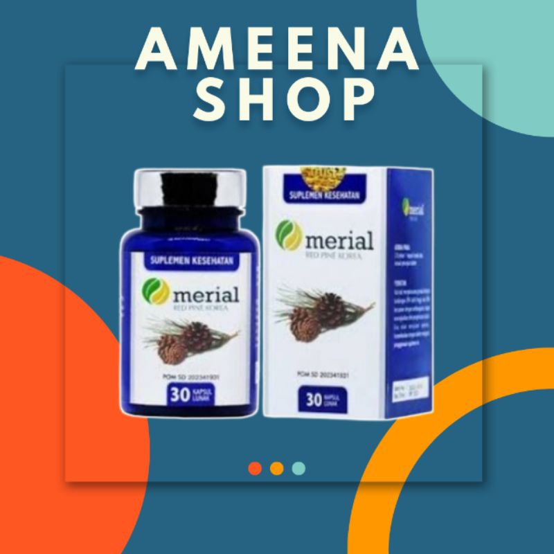 Jual Merial Red Pine Korea Obat Atasi Kolesterol & Darah Tinggi isi 30 ...
