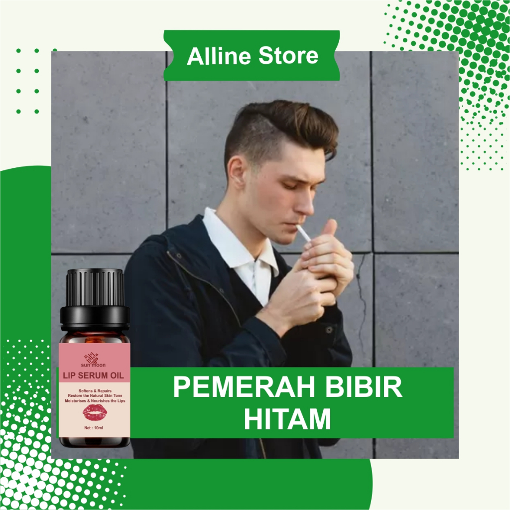 Jual Alline - Lip Serum Pemerah Pencerah Pemutih Bibir Hitam Permanen ...