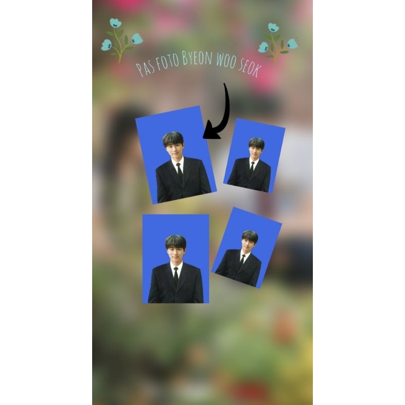Jual Pas foto Byeon woo seok Ryu sunjae isi 5 (3x4) | Shopee Indonesia