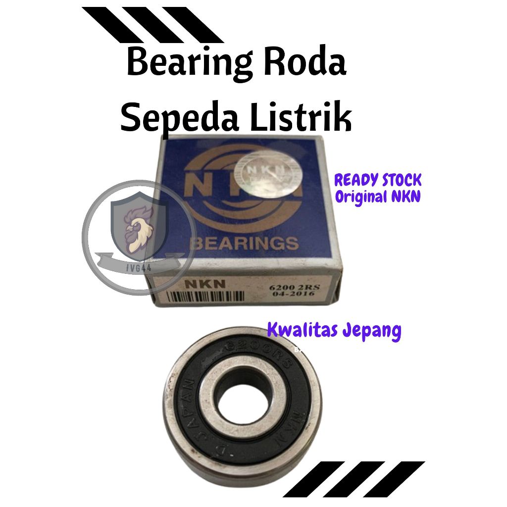 Jual Bearing roda depan sepeda listrik 6200 RS | Shopee Indonesia